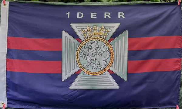 Duke of Edinburgh Royal Regiment 5’ x 3’ Flag ( 1DERR ) – British Army ...