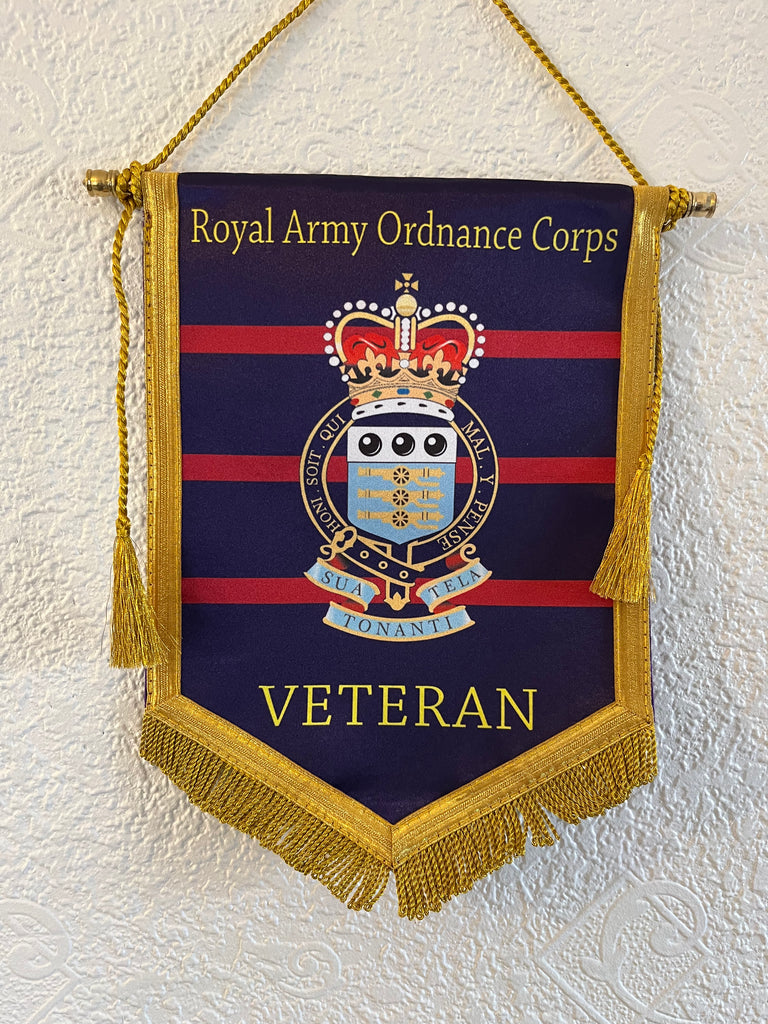 RAOC Colours Veteran Pennant ( RAOC-V ) – British Army Infantry ...