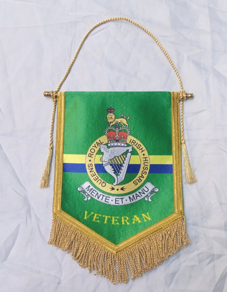 Queens Royal Irish Hussars Veteran ( QRIH-V/P ) Colours Pendant ...