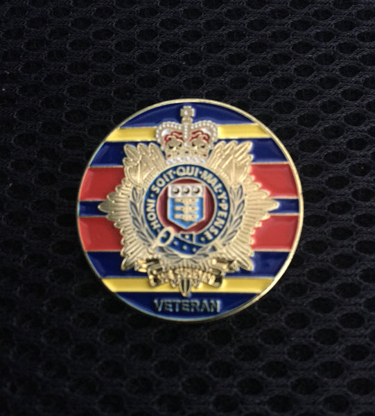 Royal Logistics Corps Veteran ( RLC-V ) 30mm 3D Lapel Pin – British ...