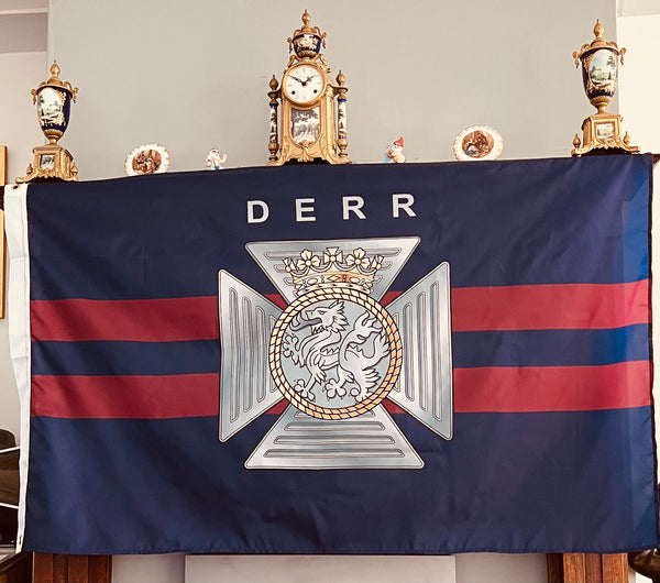Duke of Edinburgh Royal Regiment 5’ x 3’ Flag ( DERR/F ) – British Army ...