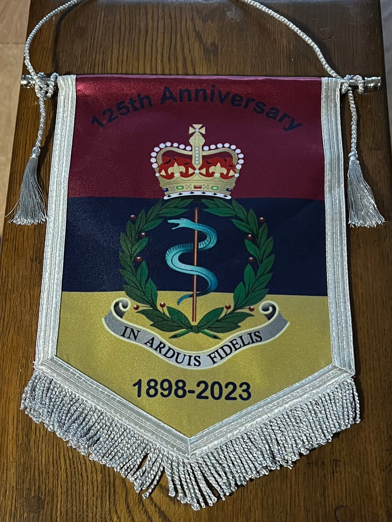 RAMC 125 YEAR ANNIVERSARY COLOURS PENNANT ( RAMC125-P ) – British Army ...