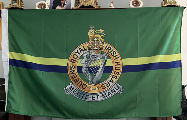 Queens Royal Irish Hussars 5 x 3 Colours Flag ( QRIH ) D2 – British ...