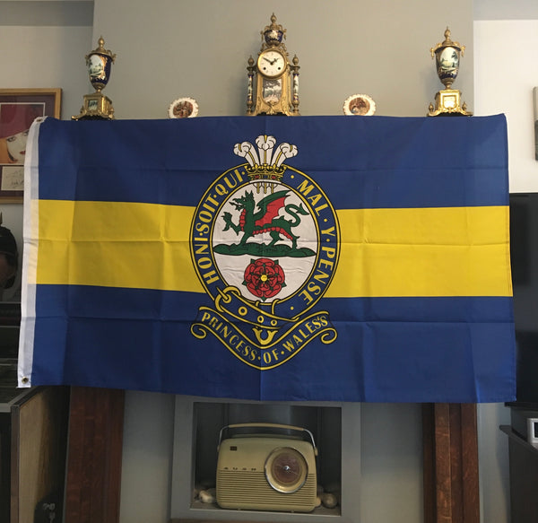 Princess of Wales Royal Regiment 5 x 3 Colours Flag PWRR – British Army ...