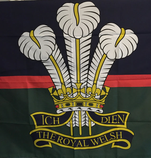 Royal Welsh Regiment 5 x 3 Colours Flag RWR – British Army Infantry ...