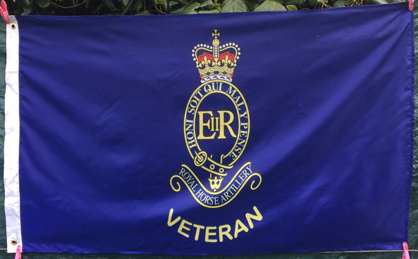 Royal Horse Artillery Veteran 5 x 3 Colours Flag ( RHA-V ) – British ...