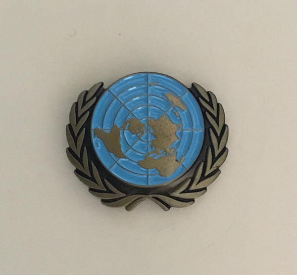 United Nations ( UN-B ) Lapel badge 25mm – British Army Infantry ...