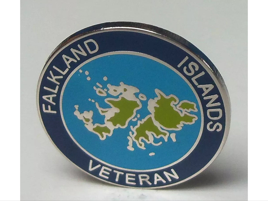 Falklands Island Veteran ( Flk-V ) Lapel Badge. 25mm C23 – British Army ...